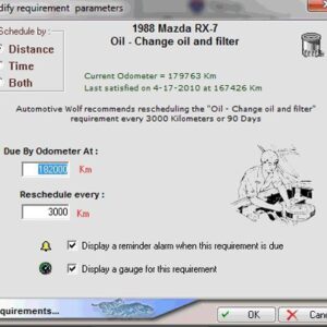 Automotive Wolf Pro Car Maintenance & Management Software