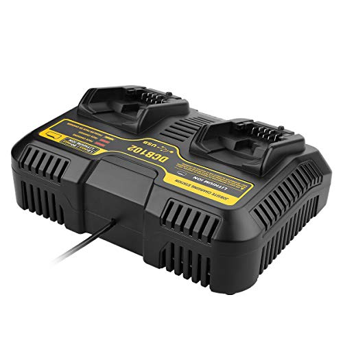 Powilling DCB102BP Replacement Charger for DeWalt DCB102BP 20-Volt MAX Jobsite Charging Station