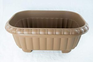 japanese plastic bonsai training pot/home garden flower planter 13"x 10"x 5.5"