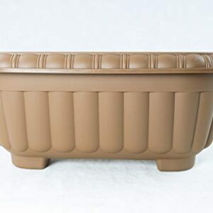 Japanese Plastic Bonsai Training Pot/Home Garden Flower Planter 13"x 10"x 5.5"