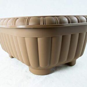 Japanese Plastic Bonsai Training Pot/Home Garden Flower Planter 13"x 10"x 5.5"