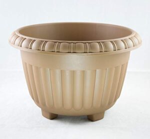 japanese plastic bonsai training pot/home garden flower planter 10.5"x 10.5"x 7"