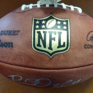 SALE!! Richard Sherman Autographed Official NFL Leather Football Seattle Seahawks "The Tip 1/19/14" RS Holo Stock #78973 - Autographed Footballs