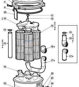 Tiki Island Pool Express Replacement for DEX2420Z8A Hayward DE and Cartridge Filters Manual Air Relief Valve Oring Kit