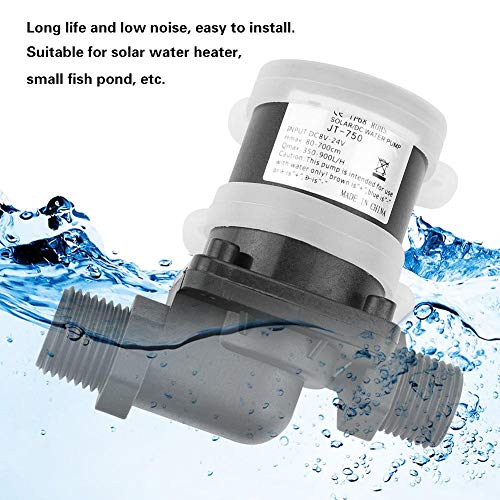 Micro Dc Speed Water Pump Water Heater Pressurized Circulating Water Pump Jt-750B24V 4 Points Thread -40℃ ~100℃