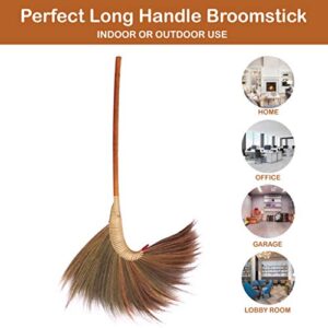 Natural Grass Broom 100% Handmade (Contemporary)