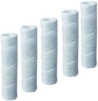 Compatible to RS-12 SD RS 5 Whole House Replacement Under Sink Water Filter RS12 5 Pack (Package of 5 filters) RS12 SD Sediment Water Filter Replacement for RS 3 DS