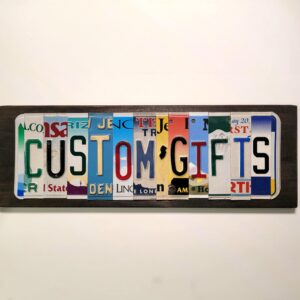 Jersey Plate Art - Custom made license plate signs