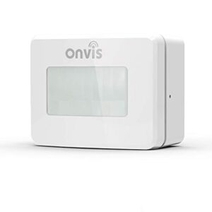 onvis smart motion sensor wireless pir detector works with apple homekit hygrometer thermometer temperature humidity gauge siri enabled bluetooth remote trigger for iphone ipad