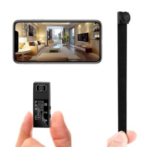 hidden spy camera,1080p wifi ,mini, portable wireless security cameras video recorder ip cameras nanny cam with diy interchangable lens/motion detection for indoor outdoor monitoring