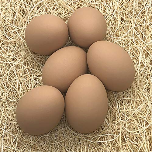 Ceramic Nest Eggs - Brown