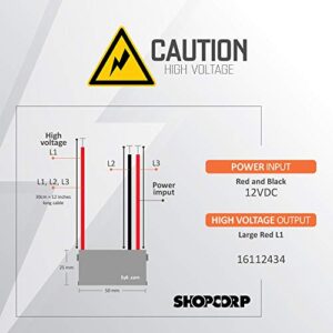 Electrodepot 12vDC - Negative Ion Generator for DIY Static Grass Applicator