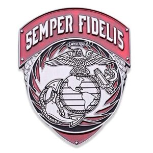 USMC Teufel Hunden Challenge Coin - US Marine Corps Military Coins - Designed by Marine Corps Veterans - Officially Licensed