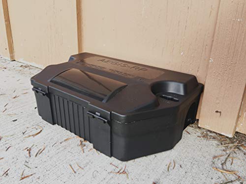 LIPHA TECH Aegis RP Rat Bait Station | Professional Grade Rodent Control Solution for Residential or Commercial | Highly Effective for Rats and Mice (Single Unit)