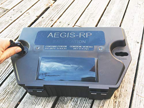 LIPHA TECH Aegis RP Rat Bait Station | Professional Grade Rodent Control Solution for Residential or Commercial | Highly Effective for Rats and Mice (Single Unit)