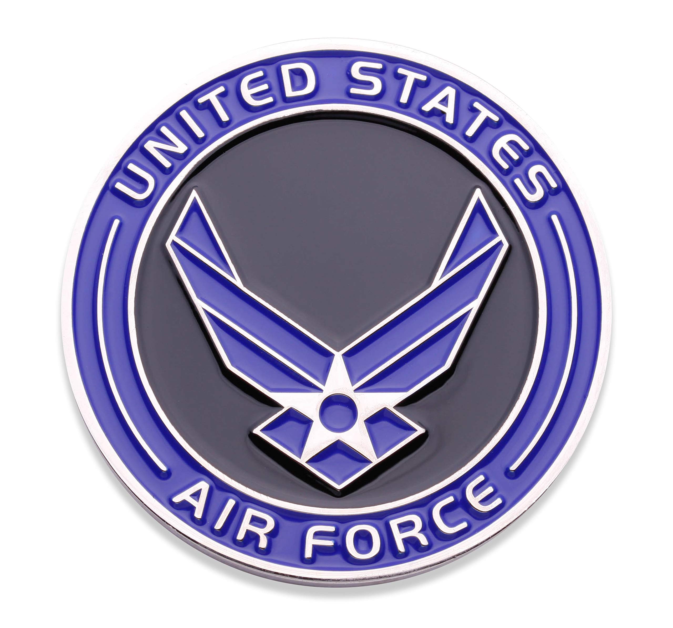 Air Force Master Sergeant E7 Challenge Coin! United States Air Force Master Sergeant Rank Military Coin MSGT. E-7 USAF Challenge Coin! Designed by Military Veterans - Officially Licensed Product!