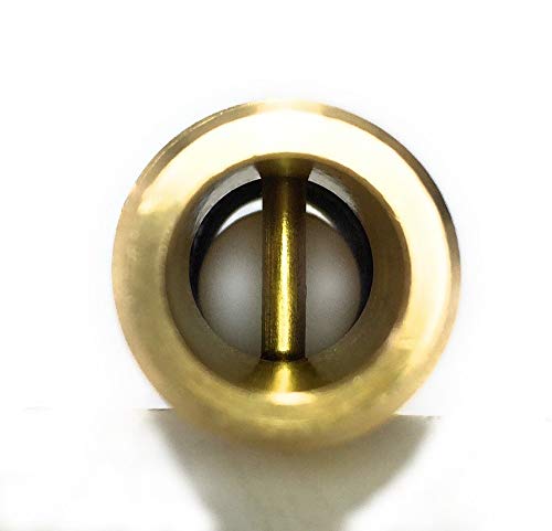 Check Valve 1/2" Brass Barbed, Fits 1/2" (ID) Vinyl Braided Tubing,Premium Quality,Potable H2O,Micro Brew,Fish Aquarium FLTR Pumps,Boat Marine,Hydroponics,RV,Hydronic, Wirsbo/ProPex Tubing