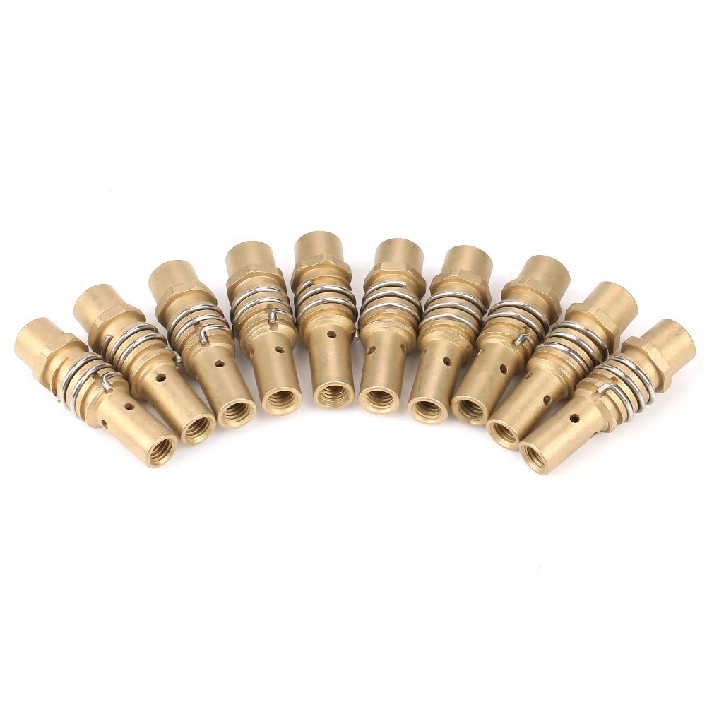 10pcs Tips Holders MIG Welder Consumable Accessory Fit for 15AK MB15 MIG MAG Co2 Welding Torch