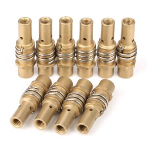 10pcs Tips Holders MIG Welder Consumable Accessory Fit for 15AK MB15 MIG MAG Co2 Welding Torch