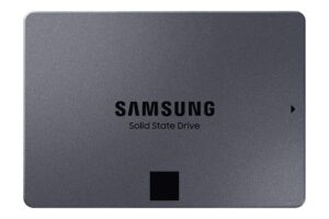 samsung 860 qvo ssd 4tb - 2.5 inch sata 3 internal solid state drive with v-nand technology (mz-76q4t0b/am), gray