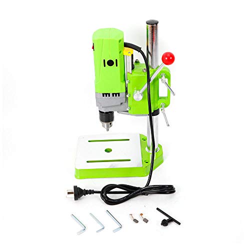 Mini Electric Bench Drill Press Stand Mini Portable Press Workbench Wood Drilling Machine Iron Wood for DIY 710W