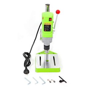 Mini Electric Bench Drill Press Stand Mini Portable Press Workbench Wood Drilling Machine Iron Wood for DIY 710W