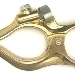 KINGQ 300-Amp T-Style Welding Ground Clamp Brass