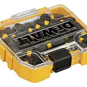 DEWALT FlexTorq Impact Driver Bit Set, Phillips, 1/4-Inch x 1-Inch, 30-Piece (DWA1PH2IR30)