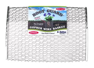 the original rootguardtm heavy duty gopher wire baskets (12 3-gallon baskets)