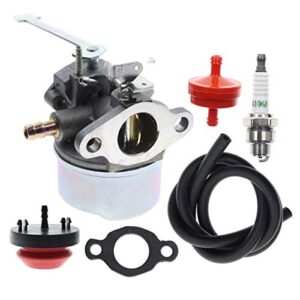 autokay snowblower carburetor 640086a with fuel line primer pump kit for toro power clear 38182 38170 38171 38172 38173 38175 snowthrower 70 90 110 125 135cc atv quad go kart sunl taotao jcl