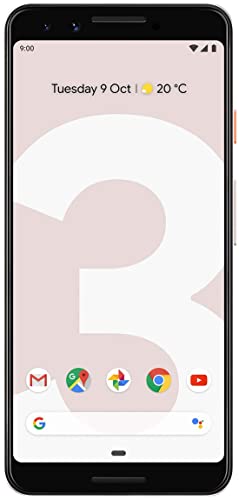 Google Pixel 3 - Factory Unlocked, Pink, 64GB (Renewed)