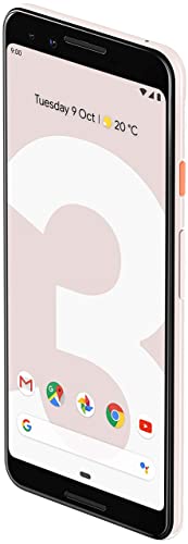 Google Pixel 3 - Factory Unlocked, Pink, 64GB (Renewed)