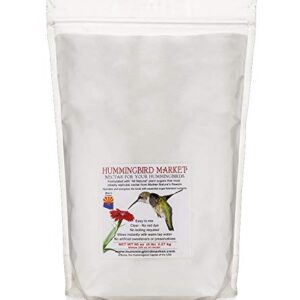 Hummingbird Market Hummingbird Nectar - Clear Powder w/ 3 Hydrating & Energizing Sugars, 5 Lb