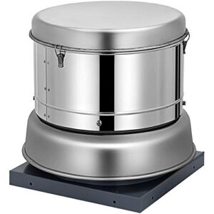 vevor 1000 cfm roof fan up-blast restaurant exhaust fan high speed direct drive up-blast exhaust fan 250w