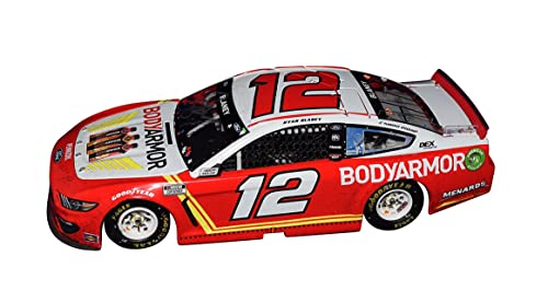 AUTOGRAPHED 2021 Ryan Blaney #12 BodyArmor Racing ATLANTA RACE WIN (Raced Version) Team Penske Signed Lionel 1/24 Scale NASCAR Diecast Car with COA (1 of only 1,044 produced)