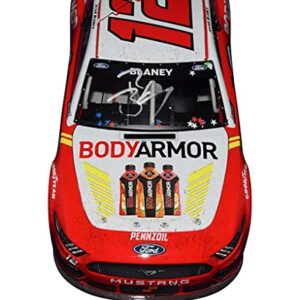 AUTOGRAPHED 2021 Ryan Blaney #12 BodyArmor Racing ATLANTA RACE WIN (Raced Version) Team Penske Signed Lionel 1/24 Scale NASCAR Diecast Car with COA (1 of only 1,044 produced)