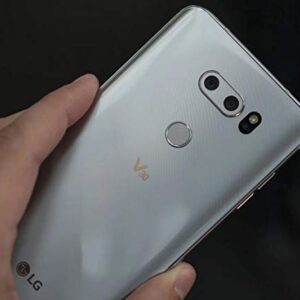 LG V30 H932 Dual Camera 4G LTE 64GB Silver (GSM Unlocked) (Renewed)