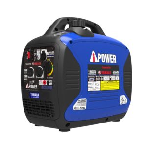 A-iPower Portable Inverter Generator, 2000W Ultra-Quiet Powered By Yamaha Engine RV Ready, EPA Compliant, Ultra Lightweight For Backup Home Use, Tailgating & Camping (SC2000i)