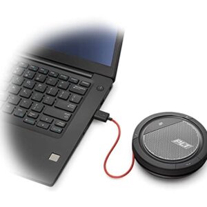 Poly - Calisto 3200 Wired Speakerphone (Plantronics) - Personal Portable Speakerphone for Conference Calls- USB-A Compatible - Connect to your PC/Mac - Works with Teams, Zoom & more