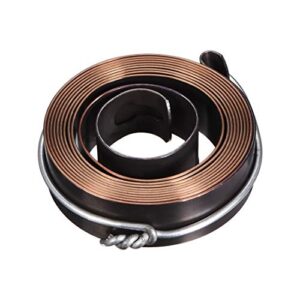 uxcell drill press return spring, quill spring feed return coil spring assembly, 6ft length 65.5mm x 19mm x 1mm