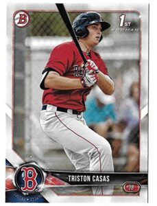 2018 bowman draft #bd-171 triston casas