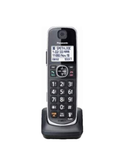 Panasonic KX-TGE674B Expandable Cordless Phone System with Digital Answering System - Black (Renewed)