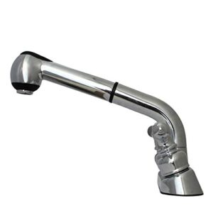 Wasserman 11053020 - Wasserman 11053020-Universal Laundry Tub Faucet | Pull Out Spray Spout, Non-Metallic ABS Plastic, Chrome Finish