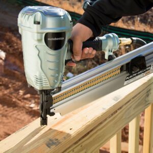 Metabo HPT Framing Nailer, The Pro Preferred Brand of Pneumatic Nailers*, 21° Magazine, Accepts 2" to 3-1/2" Framing Nails, (NR90AES1)