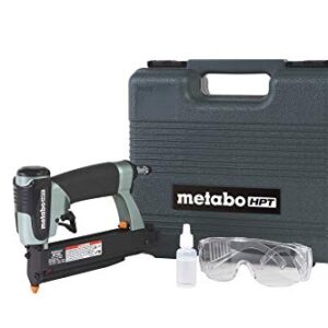 Metabo HPT Pin Nailer Kit | Pro Preferred Brand of Pneumatic Nailers | 23 Gauge | Accept 5/8-Inch to 1-3/8-Inch Pin Nails | Ideal for Cabinets, Paneling, Craft Work, & Picture Frame Assembly | NP35A