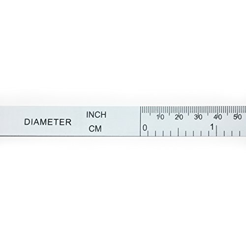 Perfect Pi Diameter Circumference Auto-Brake Tape Measure and Layout Pocket Rule DAL120-1/2-Inch by 12ft / 3.5m