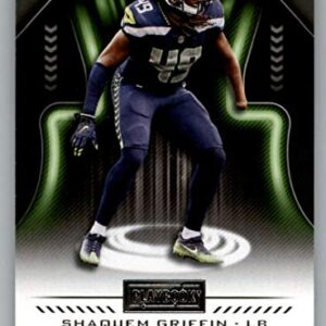 2018 Playbook Football #166 Shaquem Griffin RC Rookie Card Seattle Seahawks Rookie Official NFL Card Produced by Panini