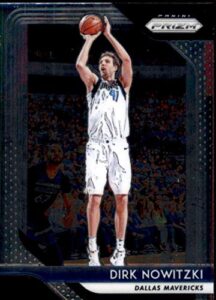 2018-19 panini prizm basketball #2 dirk nowitzki dallas mavericks official nba trading card