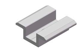 solar mid clamp panel 1.06" (pack of 20)