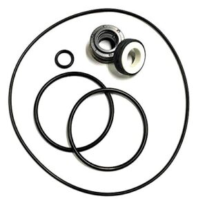 tiki island pool express compatible to flo-master aquaflo xp2 series pool pump shaft seal o-ring rebuild kit